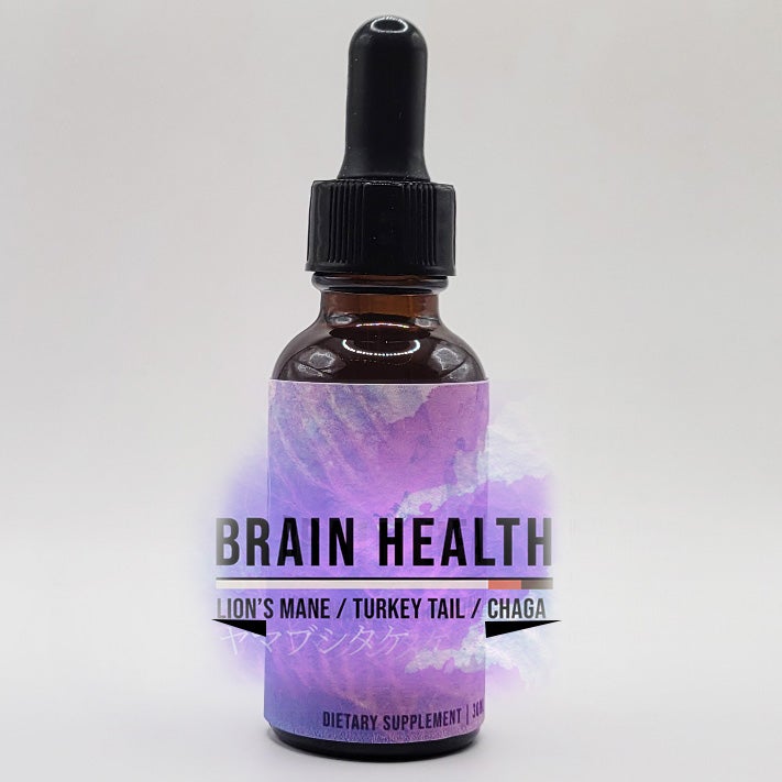Tincture - Brain Health | No Label Mushrooms